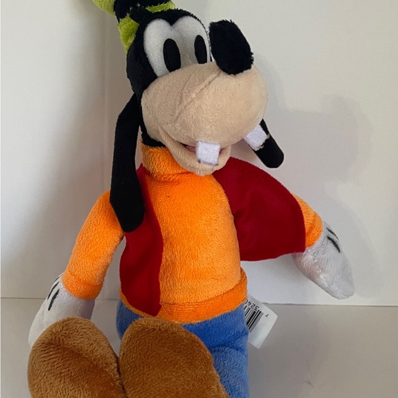 Disney | Toys | Disney Goofy Plush In Red And Orange Outfit | Poshmark